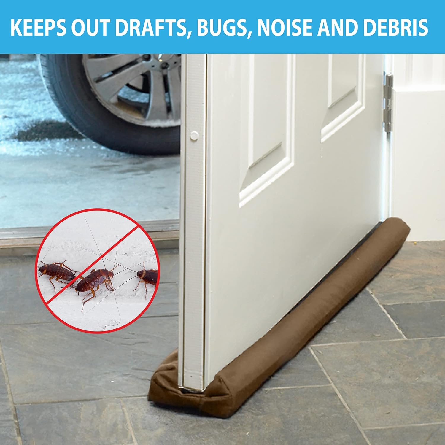 Door Gap Cover Qatar - Twin Draft Door Dust Stopper Gap Sealer – Qmax ...