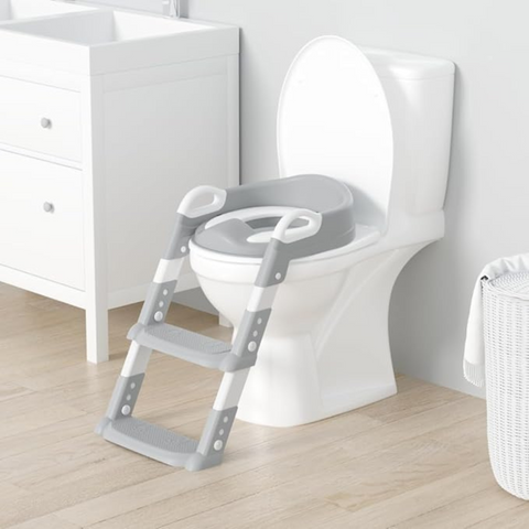 Potty Training Seat with Ladder Steps for Toddlers – Qmax Qatar
